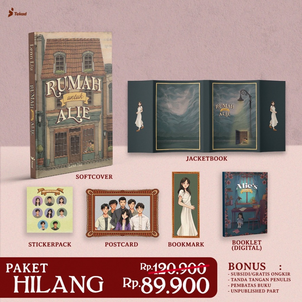 Jual Buku Novel Rumah Untuk Alie - Lenn Liu - Tekad - Bumifiksi | Shopee Indonesia