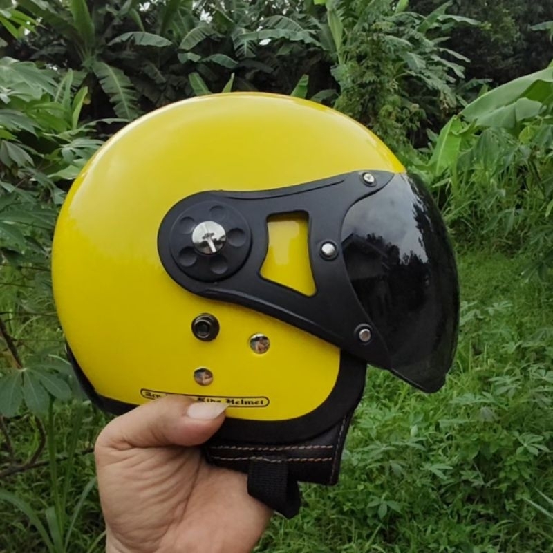 Jual Helm Anak Bogo Junior Umur 7 Sampai 10 Tahun Retro Pilot CARKIDSS ...