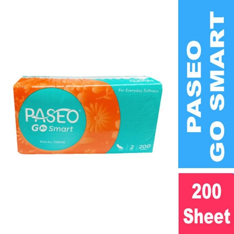 Jual Tissue Paseo Go Smart 200sheet 2ply / Tissue Montis 250sheet 2ply ...