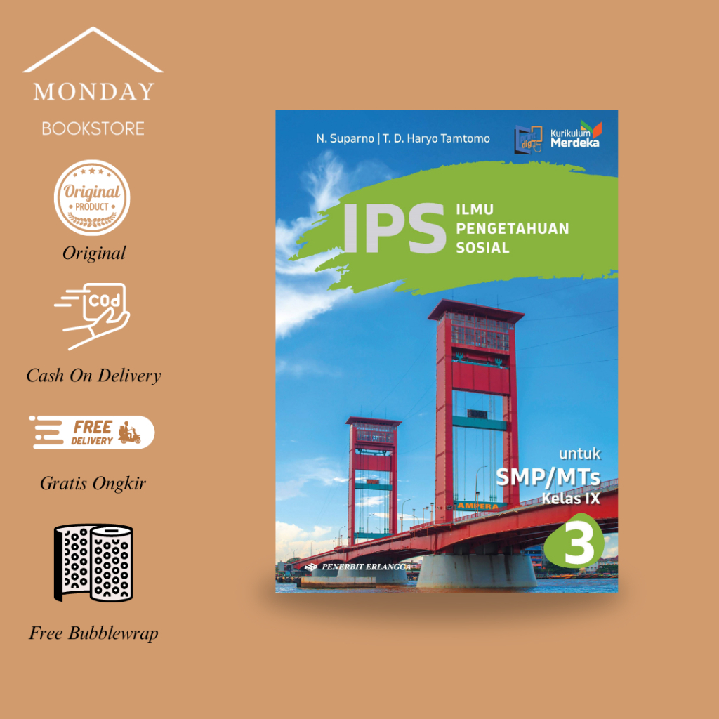 Jual IPS SMP/MTS KLS.9/KM by Erlangga | Shopee Indonesia