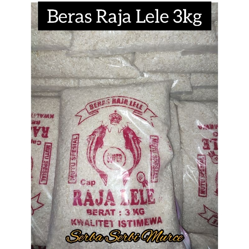 Jual Beras Raja Lele / Rojo Lele / Beras Zakat 3kg | Shopee Indonesia