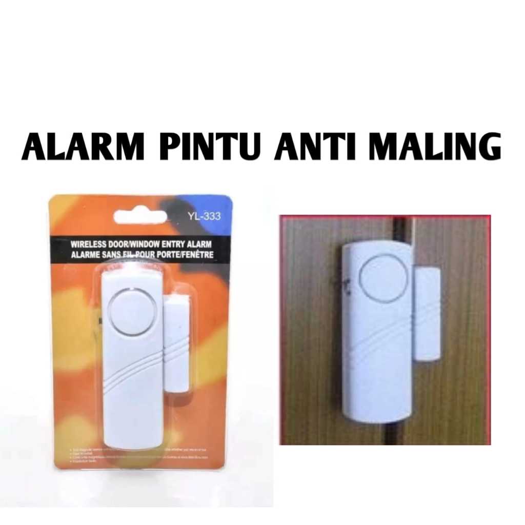 Jual Alarm Pintu Jendela YL 333 Wireless Anti Maling 188 Toko Rumah ...