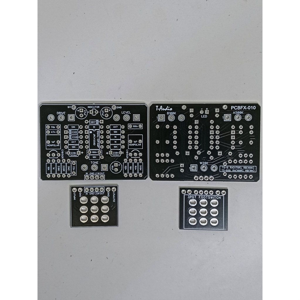 Jual T-Audio PCBFX-010 Based On Ibanez Tube Screamer TS808 TS9 PCB ...