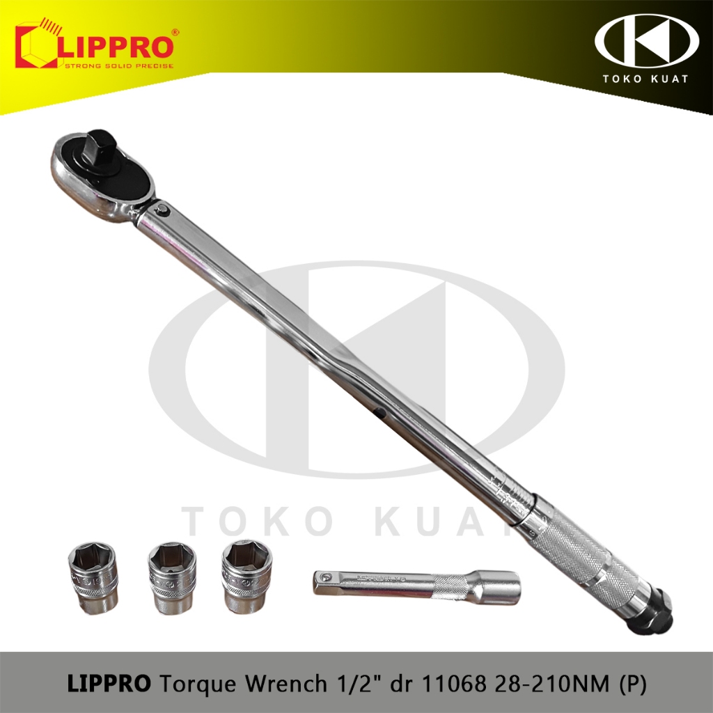 Jual Torque Wrench LIPPRO Kunci Torsi momen Gagang Socket 1/2 Jual Torque Wrench LIPPRO Kunci Torsi momen Gagang Socket 1/2