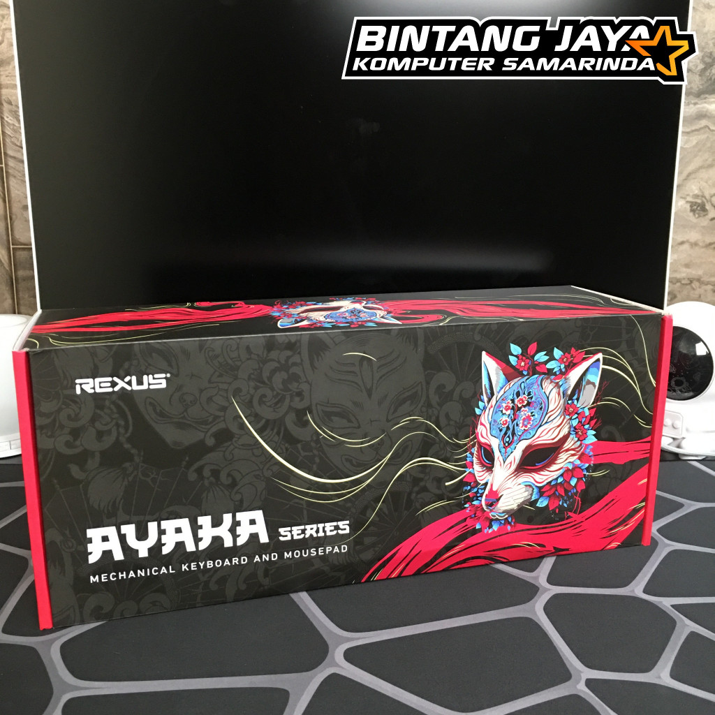 Jual Keyboard Mechanical TKL & Mousepad REXUS Ayaka HENKA RX-KG6 ...