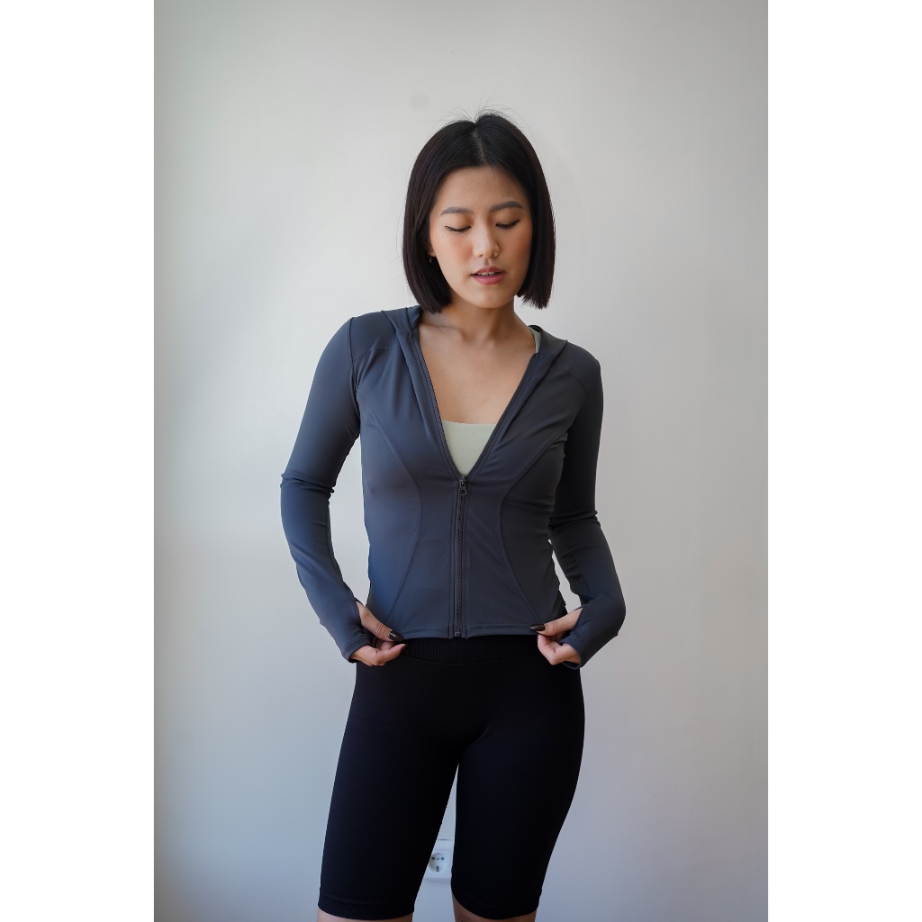 Jual FitYou HAZEL JACKET UPF30+ with Hoodie Stretch & breathable | Shopee Indonesia