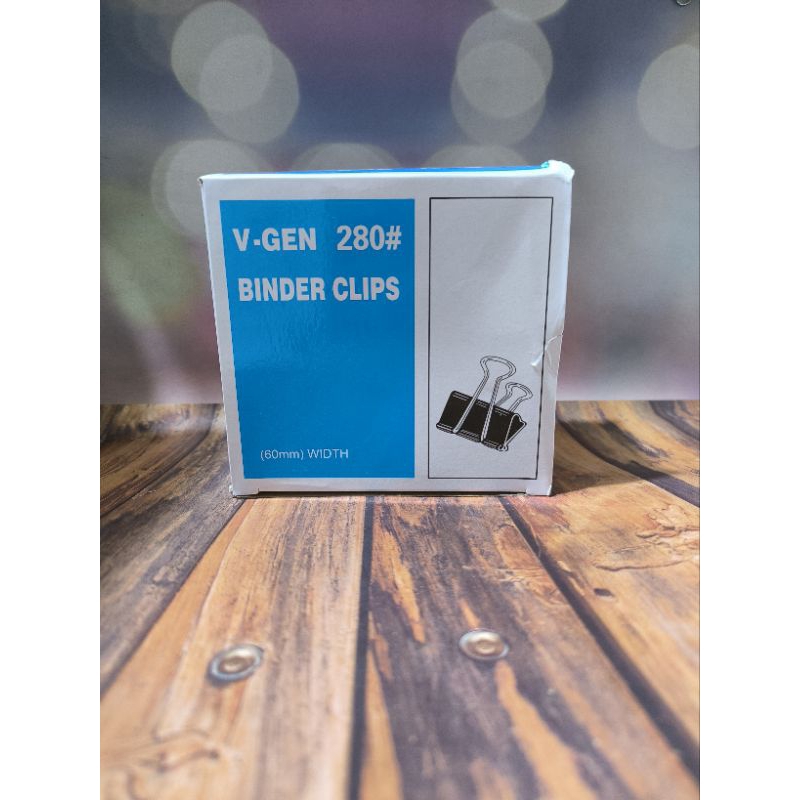 Jual Binder Clip Vgen No.280 perkotak(6pc) | Shopee Indonesia