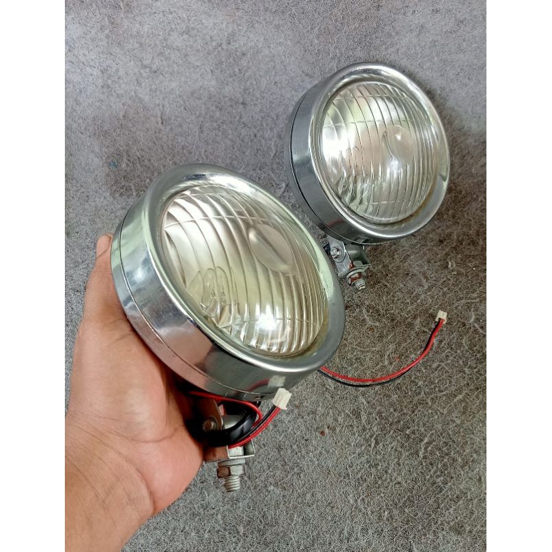 Jual foglamp mobil tua lampu mobil klasik foglamp Chopper lampu Chopper ...