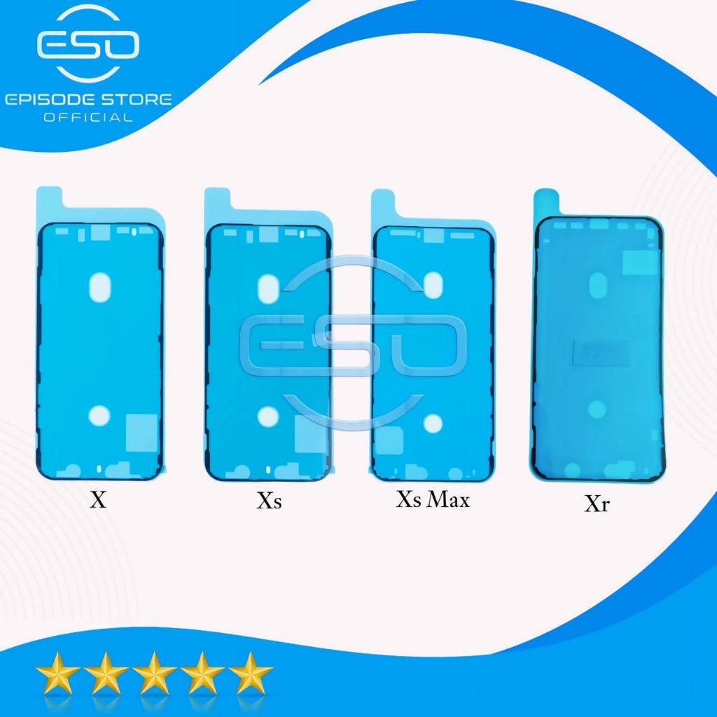 Jual stiker adhesive lem lcd X / Xs / Xs Max / Xr New | Shopee Indonesia