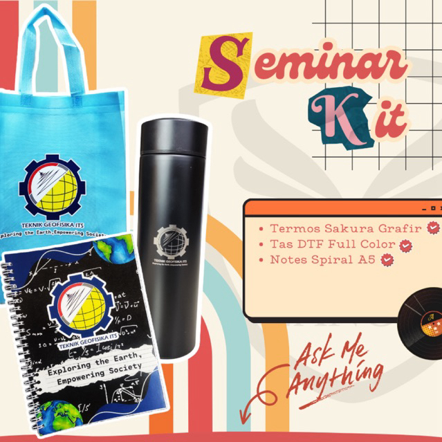 Jual SEMINAR KIT PREMIUM CUSTOM DENGAN TUMBLER l MIN. ORDER 24 PCS ...