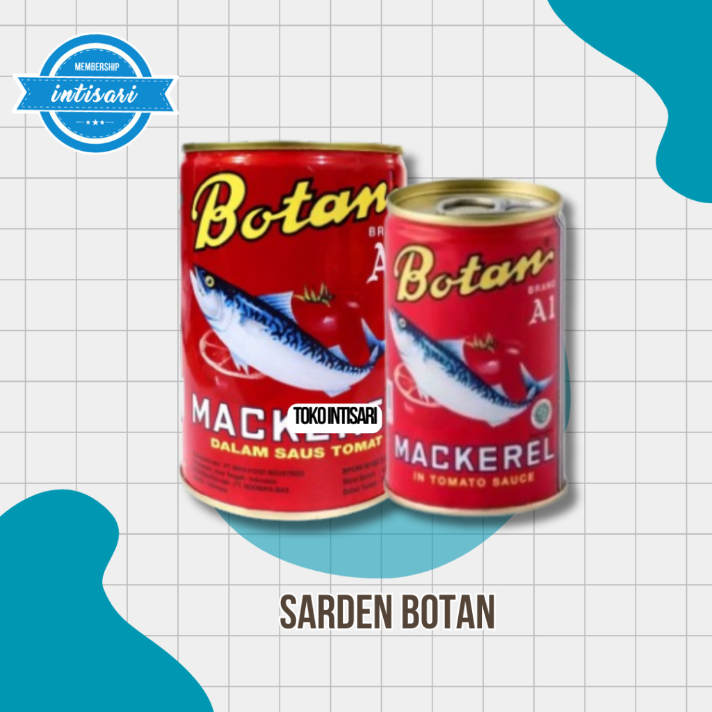 Jual Sarden Botan Mackerel Kaleng (PCS) | Shopee Indonesia