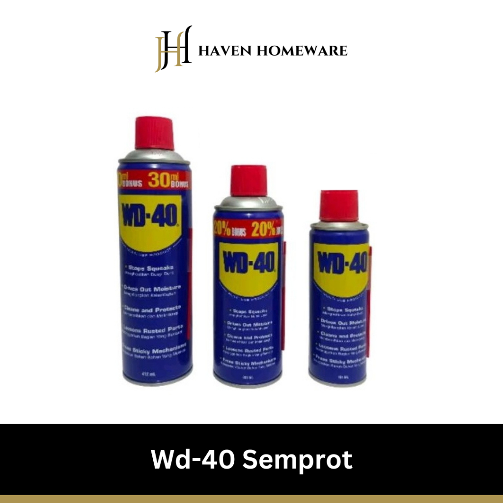 Jual wd semprot wd40 semprotan anti karat 412ml 333ml 191ml | Shopee ...