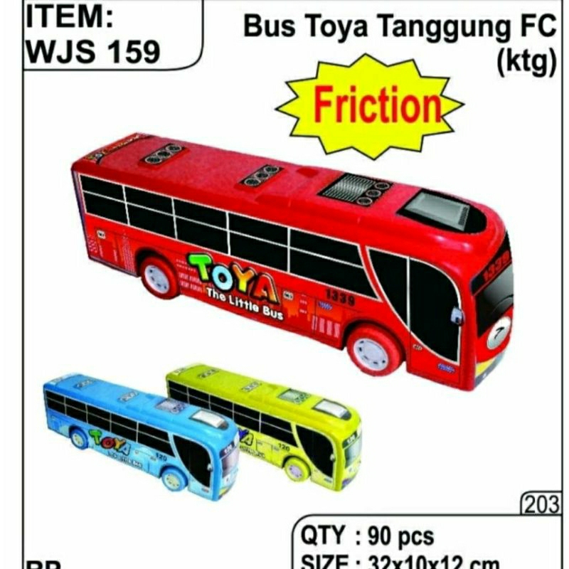 Jual WJS 159 MAINAN BUS TAYO BESAR + bubble wrap | Shopee Indonesia