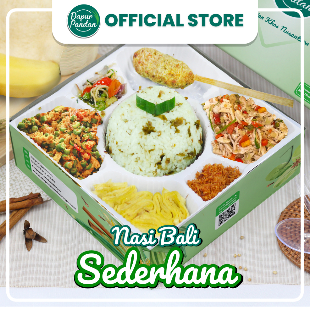 Jual Nasi Bali Sederhana Nasi Box Lunch Box Ready Cepat Terenak ...
