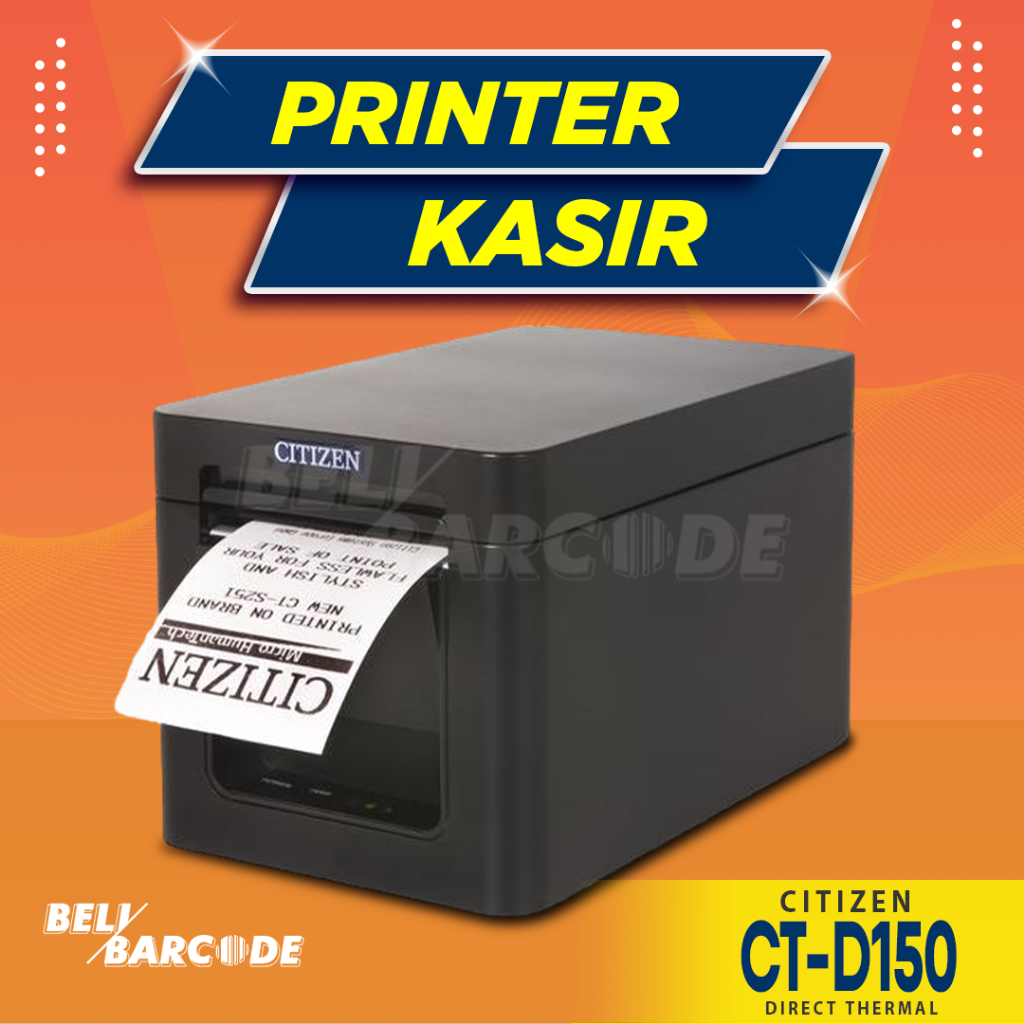 Jual Printer Kasir 80mm Citizen CT-D150 Cetak Kertas Termal 80mm Auto ...