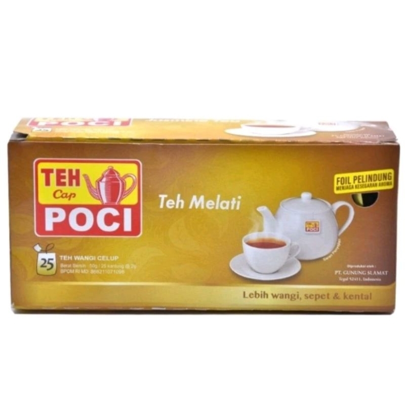 Jual Teh Cap Poci Rasa Teh Melati 15bag ( 1box) | Shopee Indonesia