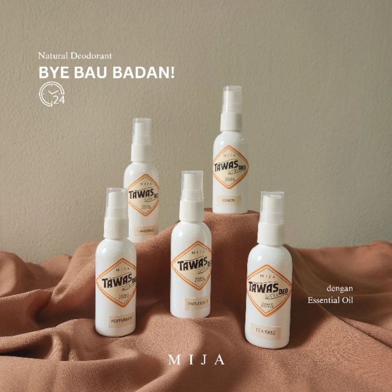 Jual Tawas Deo MIJA Natural Deodorant 100ml | Shopee Indonesia