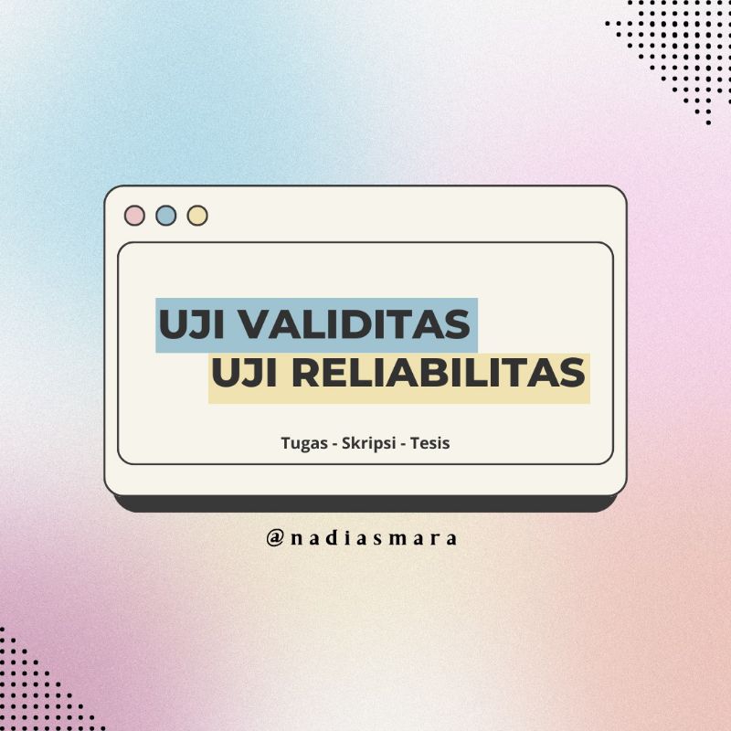 Jual Olah Data SPSS | Uji Validitas - Uji Asumsi Klasik - Uji Hipotesis ...