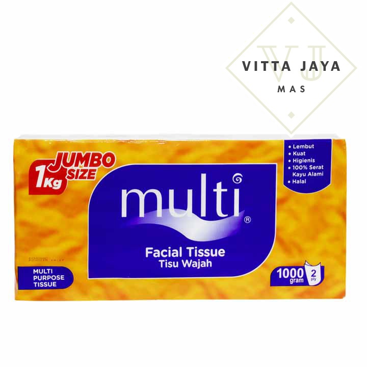 Jual Multi Facial Tissue 1000gr JUMBO SIZE | Shopee Indonesia