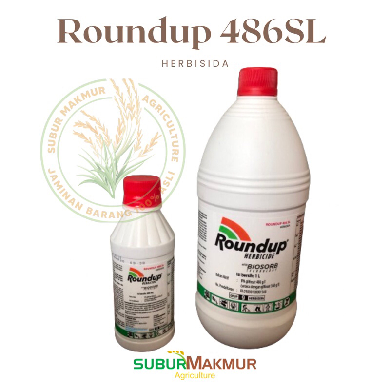 Jual Roundup 486SL 1liter | Shopee Indonesia