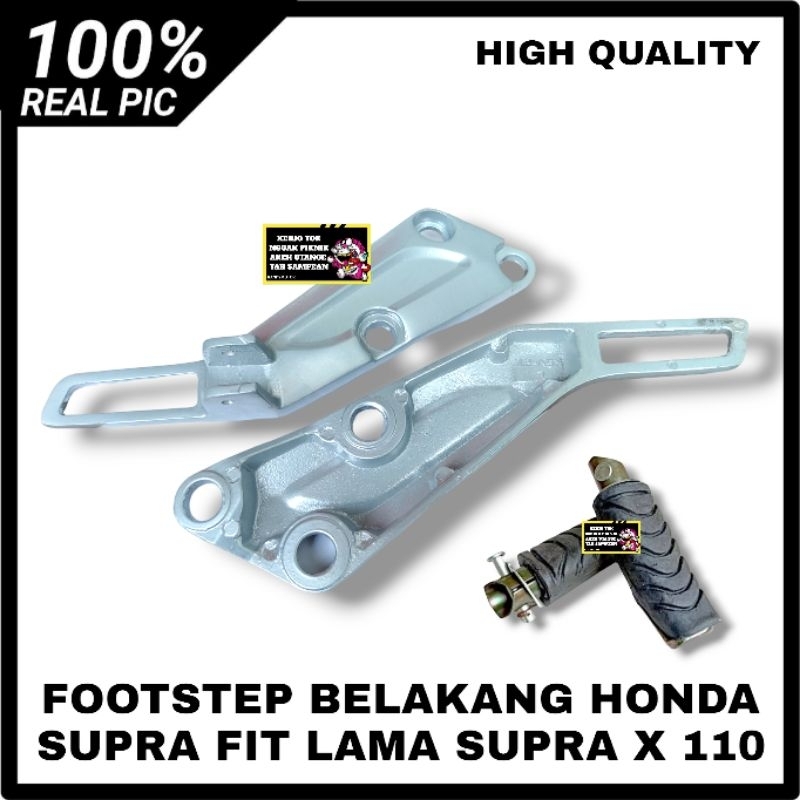 Jual FOOTSTEP FUSTEP BOSTEP POSTEB PIJAKAN KAKI BELAKANG HONDA SUPRA ...