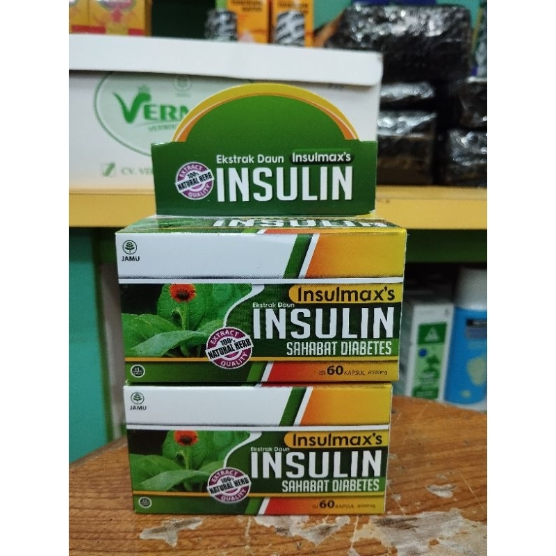 Jual Insulin - InsulMAX - Kapsul Daun Insulin - Turun Diabetes | Shopee ...