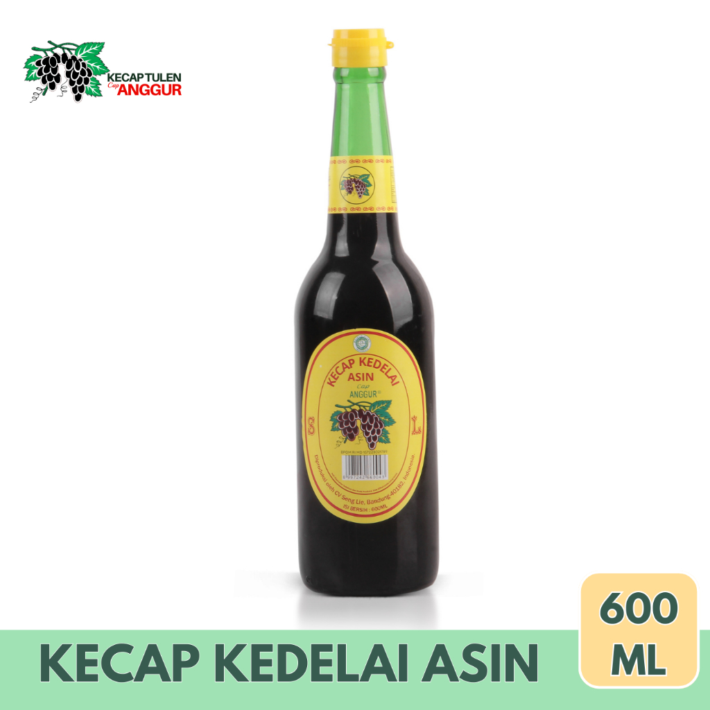 Jual Cap Anggur Kecap Asin 600ml (kaca) | Shopee Indonesia