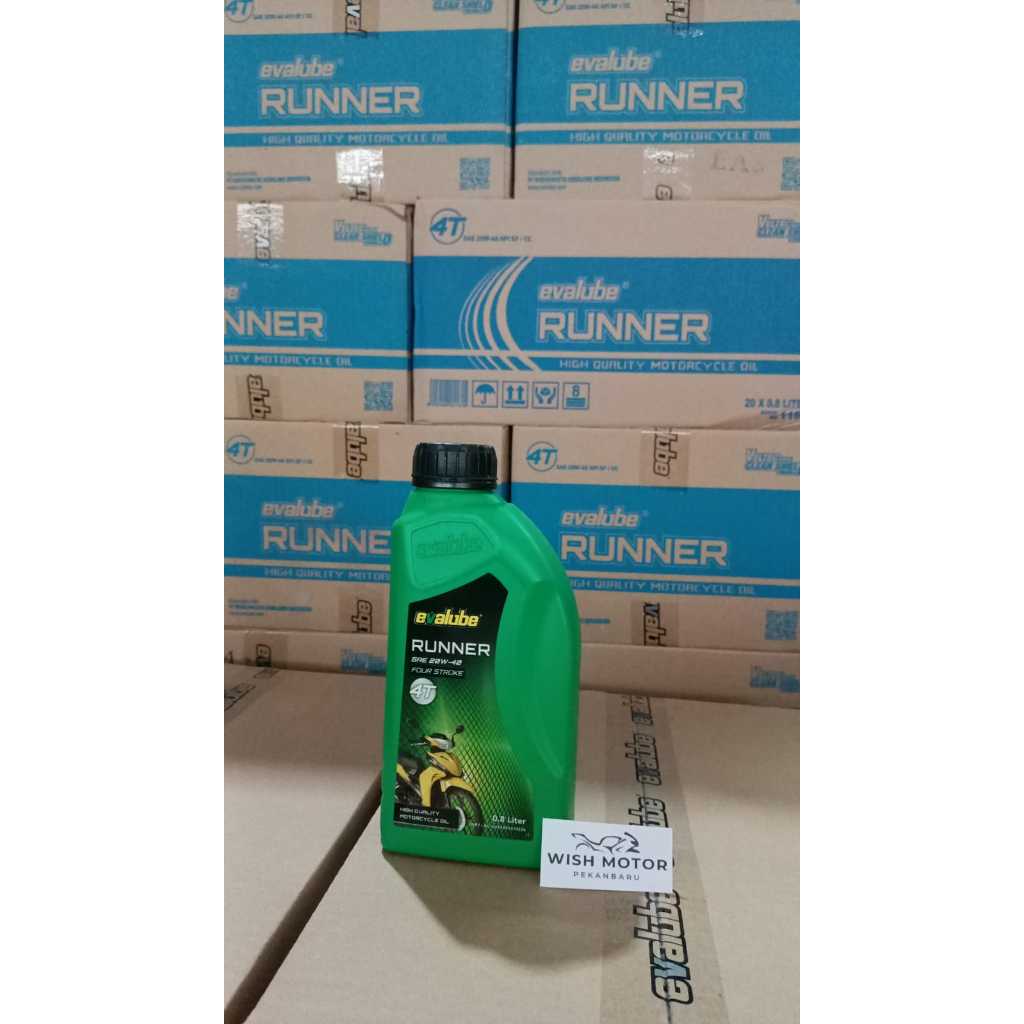 Jual OLI EVALUBE RUNNER 4T 800ML | Shopee Indonesia