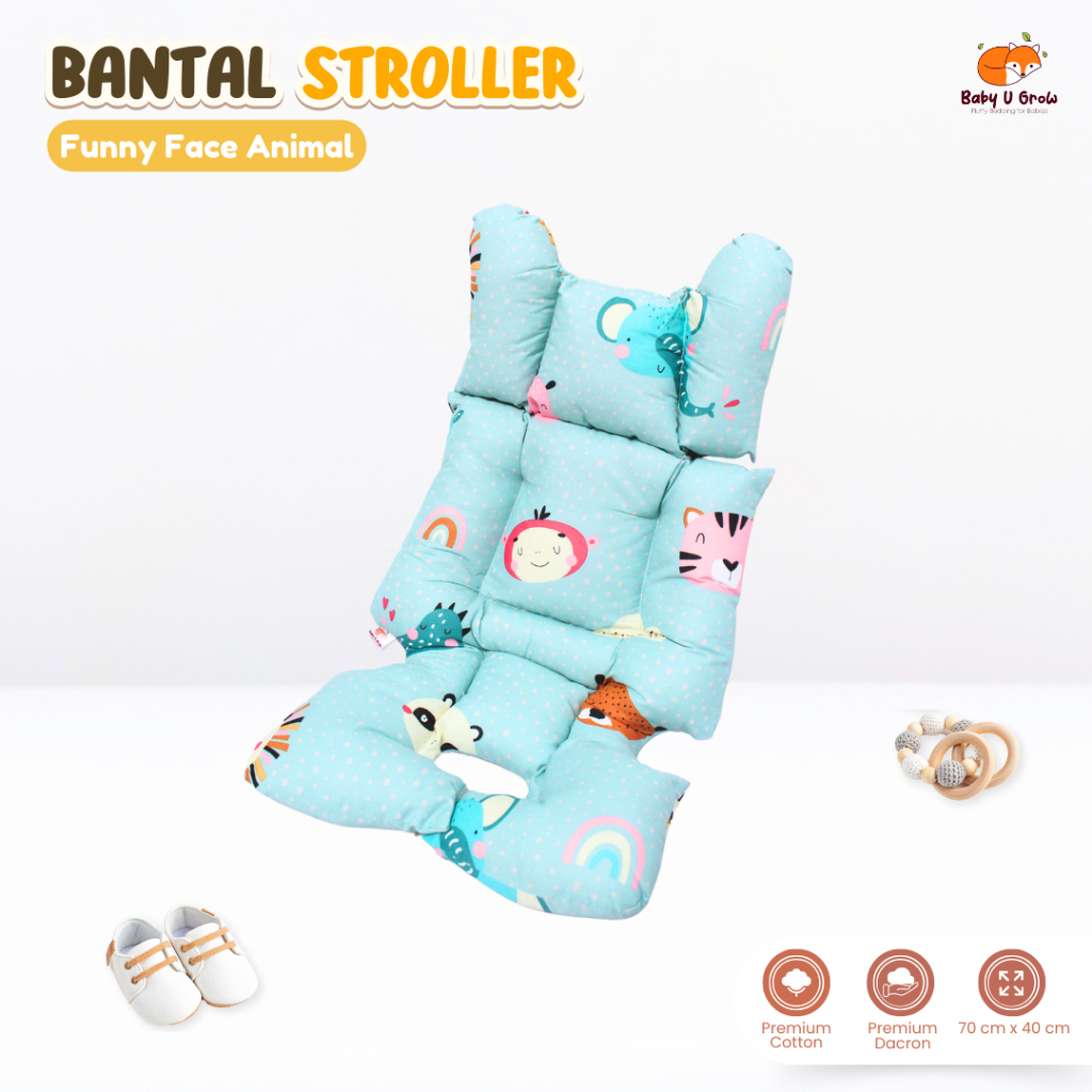 Jual BABY U GROW - Bantal Alas Stroller Duduk Bayi | Bantal Car Seat ...