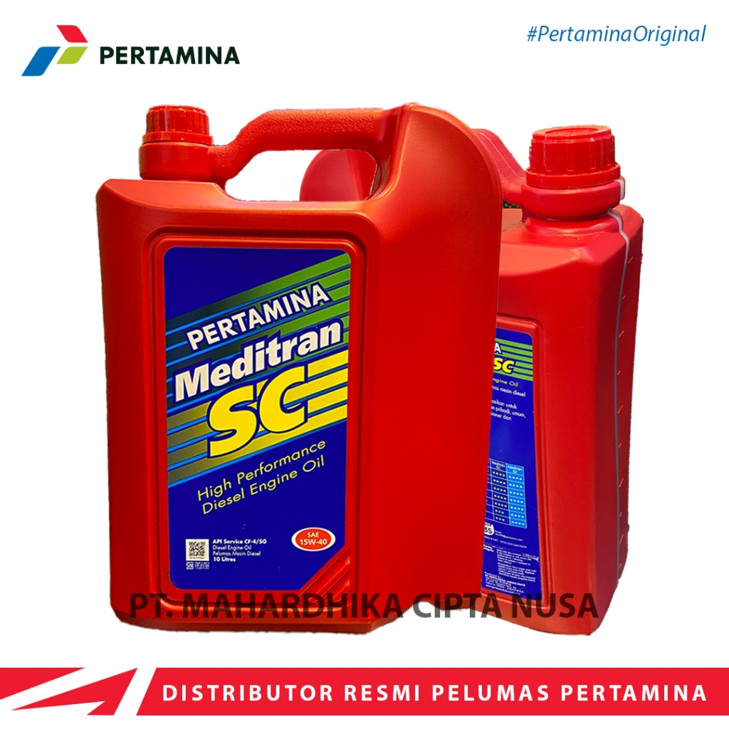 Jual Meditran SC 15W-40 10L Original Oli Pertamina Batam (KHUSUS BATAM ...