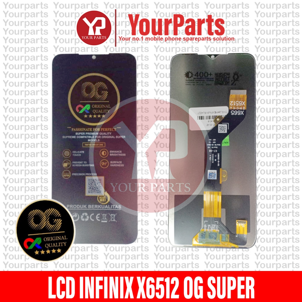 Jual LCD INFINIX SMART 6 X6512 (OG SUPER) | Shopee Indonesia