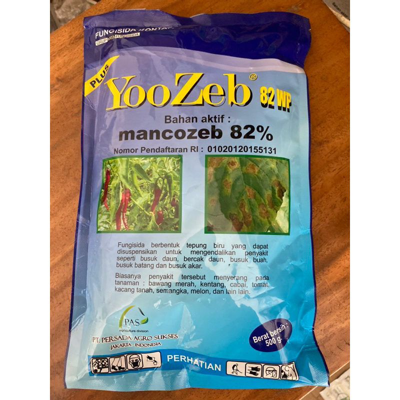Jual Fungisida Yoozeb plus 82WP (mankozeb 82%) | Shopee Indonesia