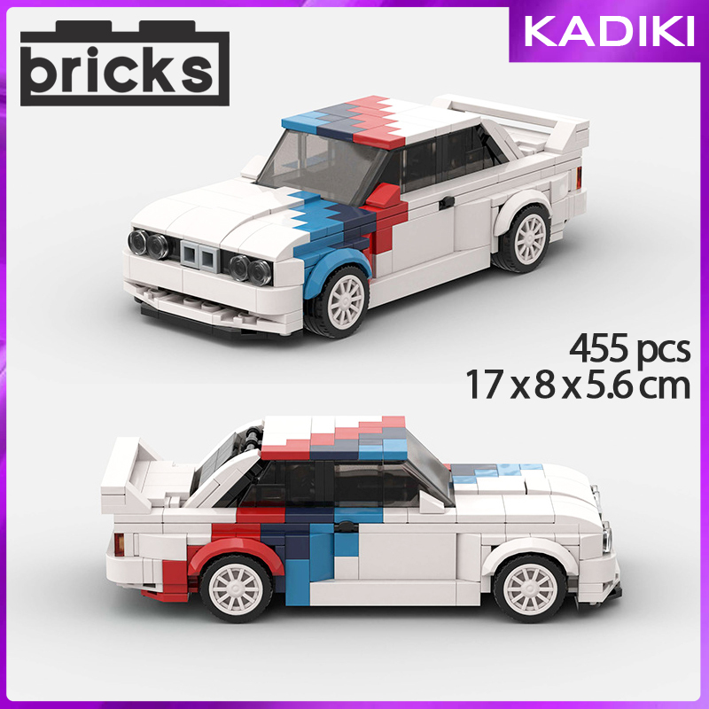 Jual Brick Car BMW M3 E30 World Touring Car Championship Diecast Mobil ...