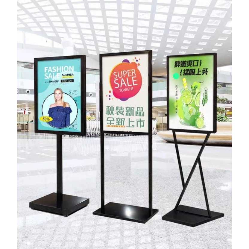 Jual Standing Display A2 A3 A4 /Poster Banner / Standing Frame Acrylic ...