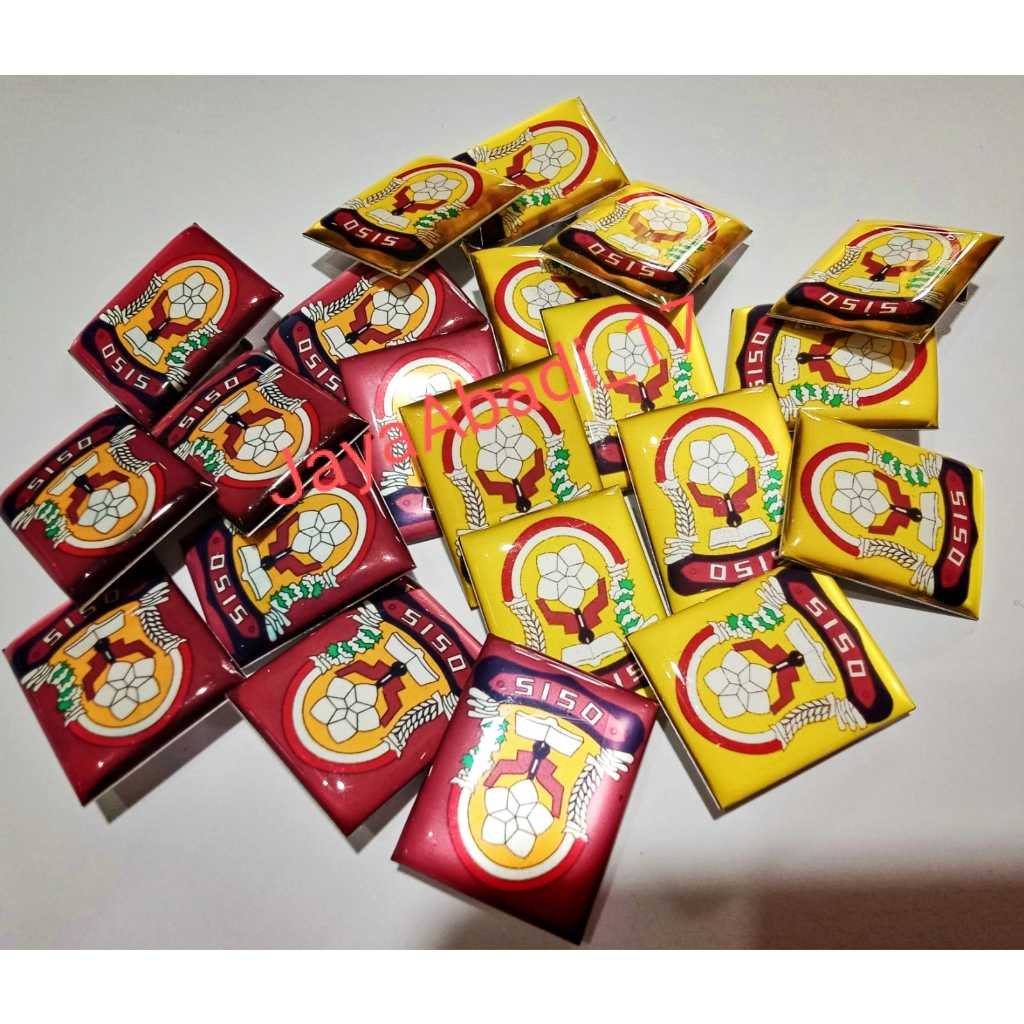 Jual PIN OSIS SMA SMP KOTAK Pin Bros Aksesoris Souvenir SEKOLAH ...