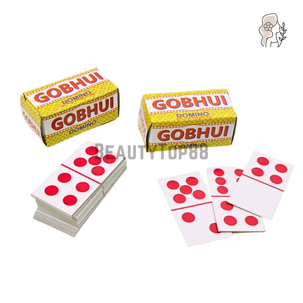 Jual Kartu Domino Gobhui / Kartu Set Gaple / Gapleh Kartu Mainan ...
