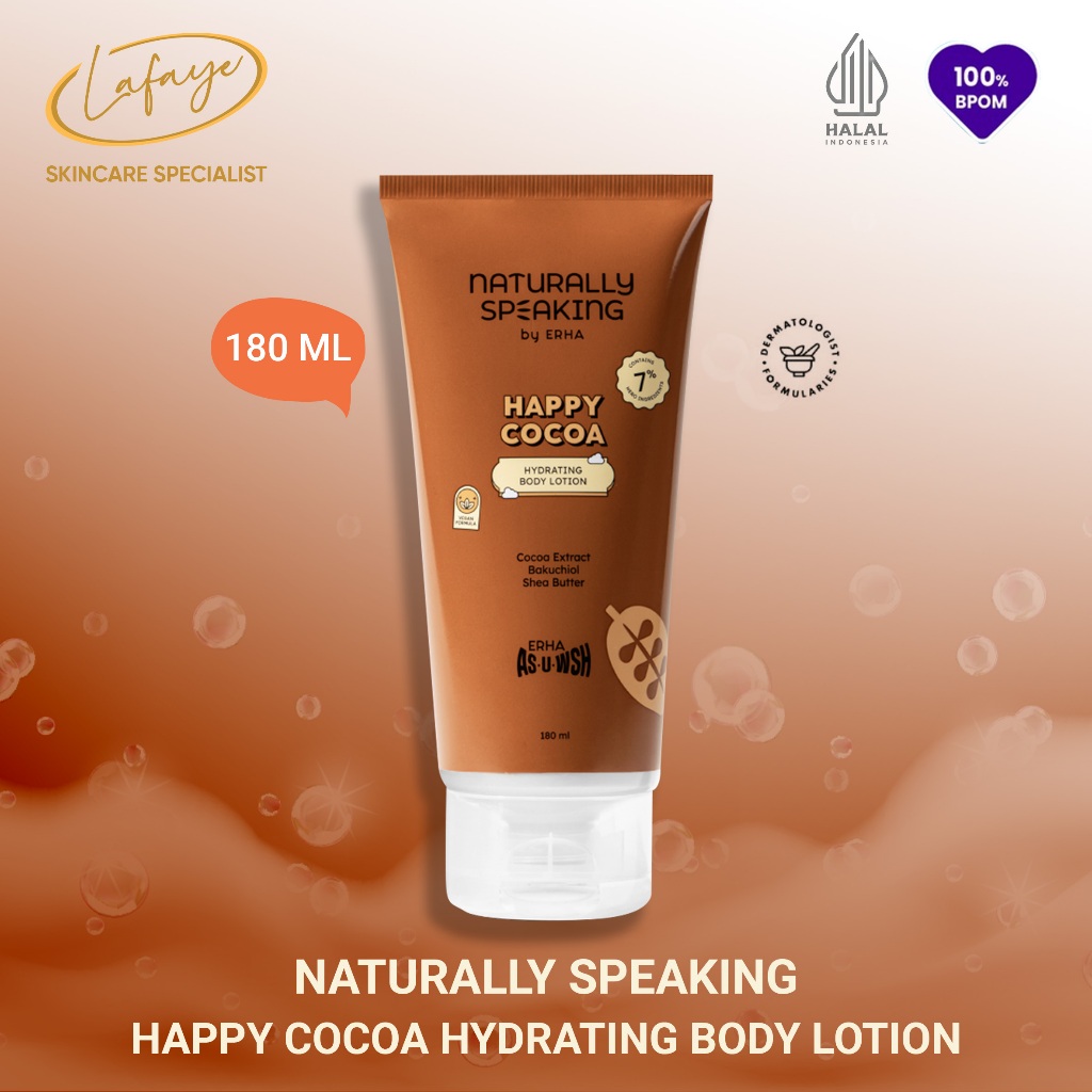 Jual Naturally Speaking by ERHA - Body Lotion Pelembab Tubuh Happy ...