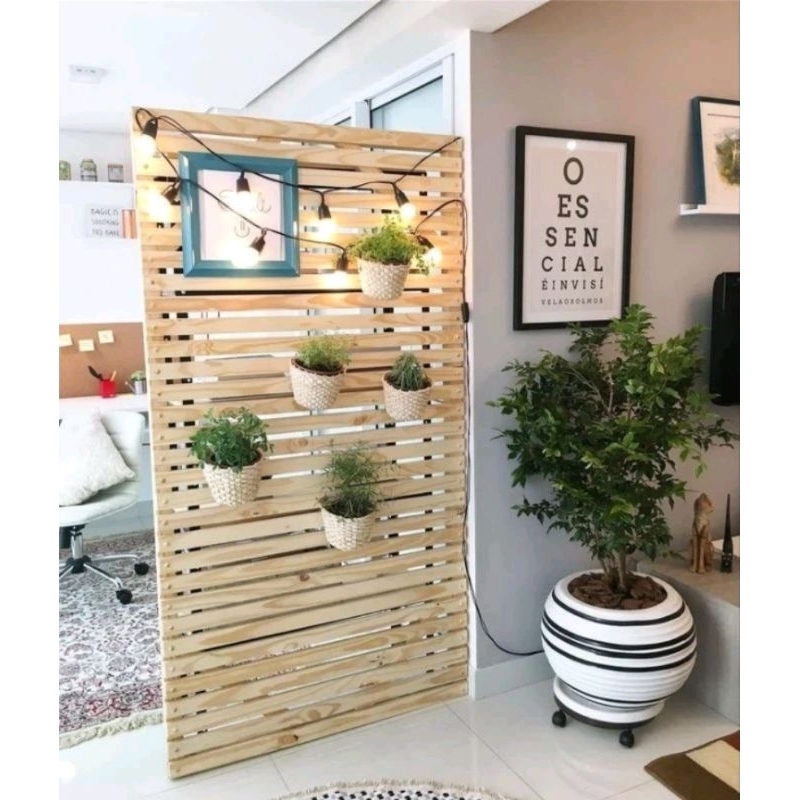 Jual pagar kayu partisi ruangan, rak kayu | Shopee Indonesia