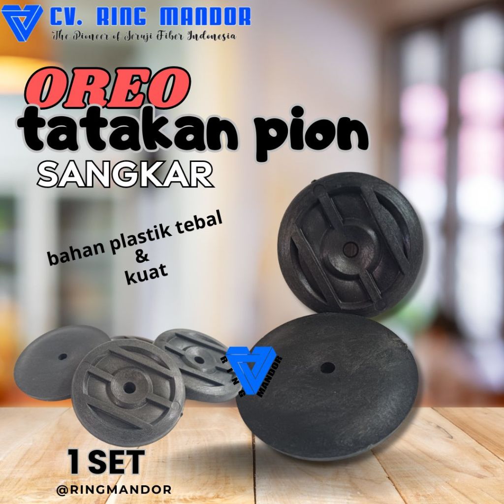 Jual OREO RING PION SANGKAR per 10pcs Lepek atau Tatakan Pion Sangkar ...