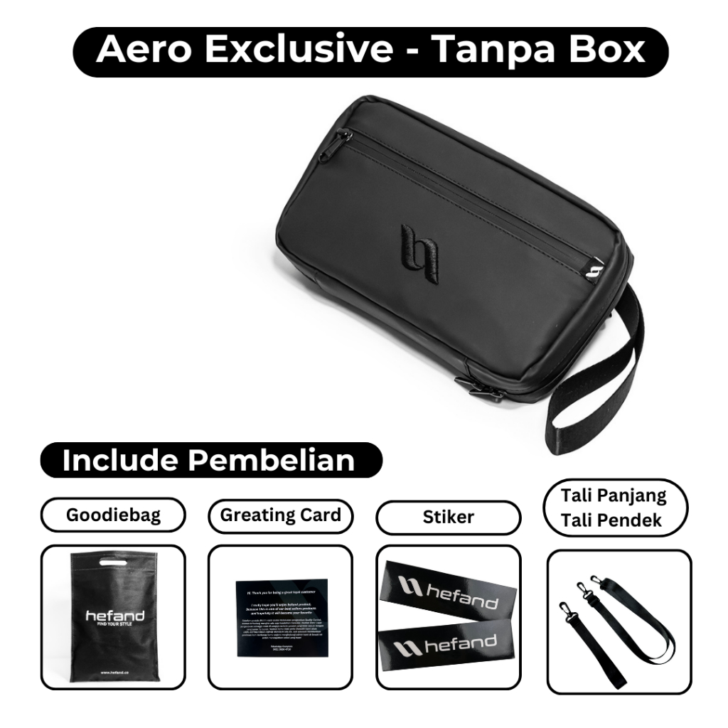Jual Handbag Pria Tas Selempang Pria Aero Exclusive Sling Bag Waistbag ...