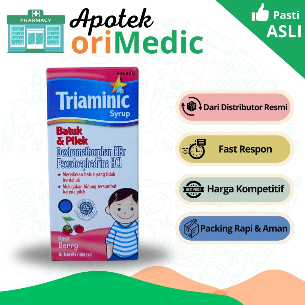 Jual Triaminic Batuk Pilek 60 ml | Shopee Indonesia
