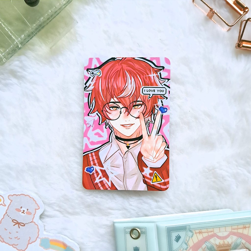 Jual VTUBER INDONESIA photocard by onintwin / Harris Caine / Mikazuki ...