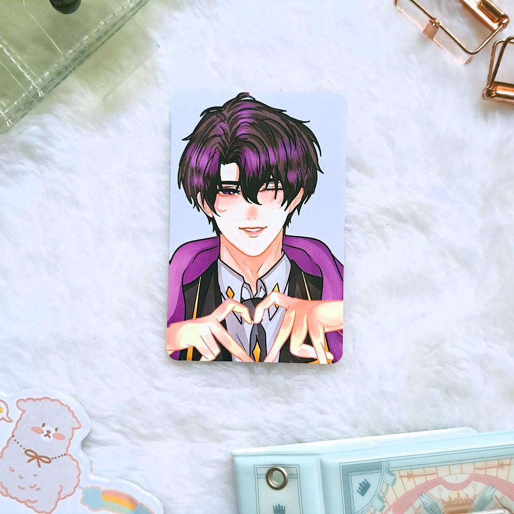 Jual VTUBER INDONESIA photocard by onintwin / Harris Caine / Mikazuki ...