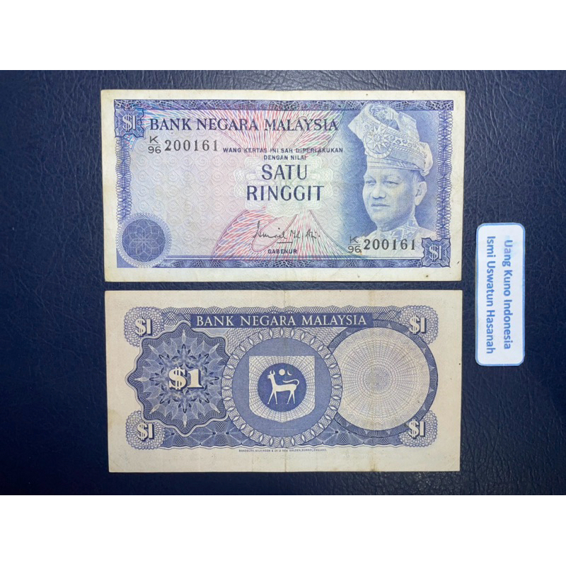 Jual UANG KERTAS KUNO 1 RINGGIT MALAYSIA LAMA | Shopee Indonesia