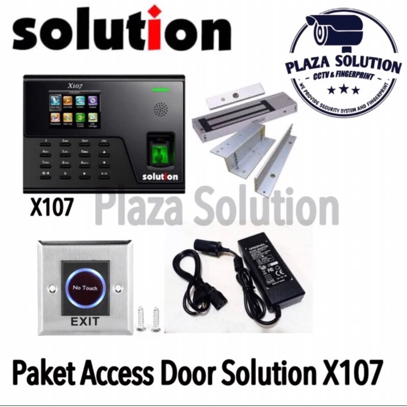 Jual Paket Access Door/Fingerprint SOLUTION X107 | Shopee Indonesia