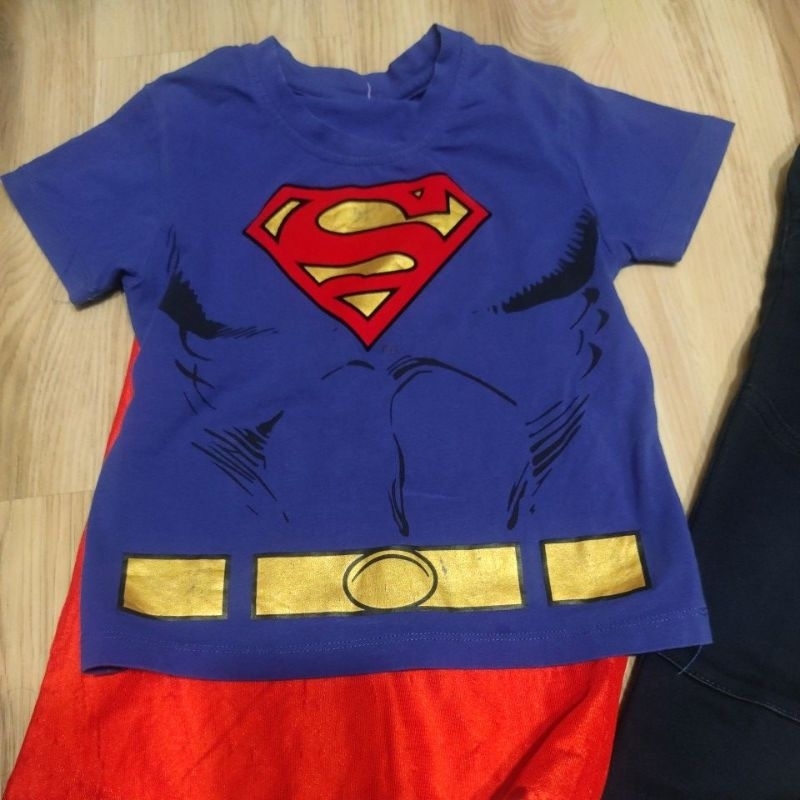 Jual baju Superman DC ASLI(preloved) | Shopee Indonesia