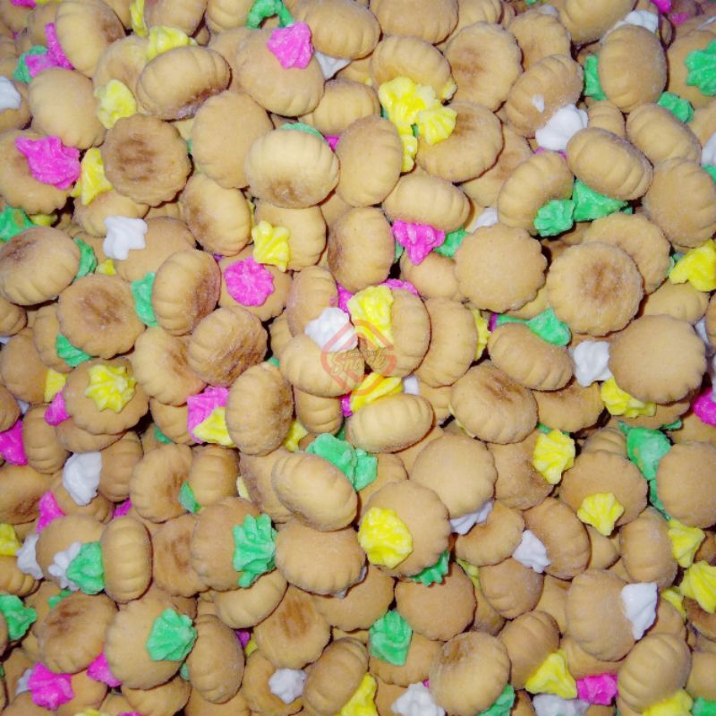 Jual ( 1 KG ) GEMBROS KEMBANG / GEM KEMBANG / KUE KERING / KUE KANCING ...