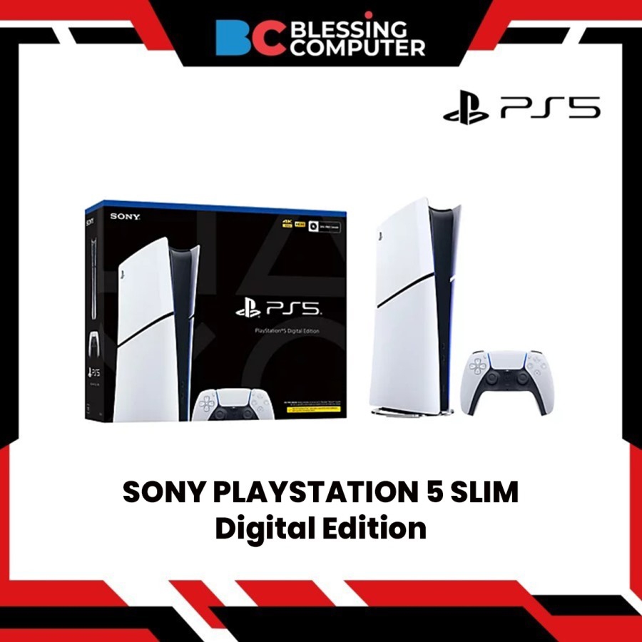 Jual SONY PLAYSTATION 5 SLIM / PS5 SLIM Digital Edition CFI-2018B01 | Shopee Indonesia