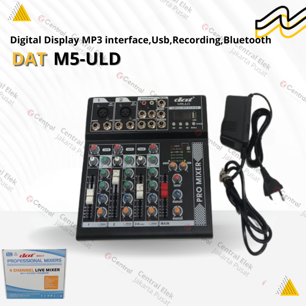 Jual Mixer Audio DAT M5ULD 4Channel DAT M5 ULD 4 Channel | Shopee Indonesia