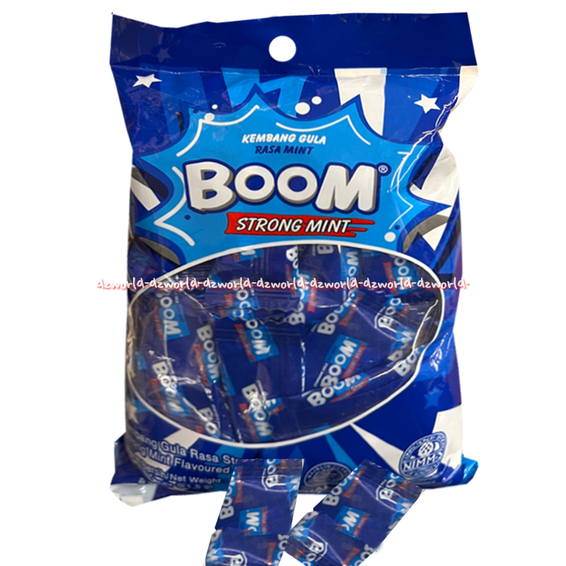 Jual Boom 90gr Strong Mint Kembang Gula Rasa Mint Flavoured Candy ...